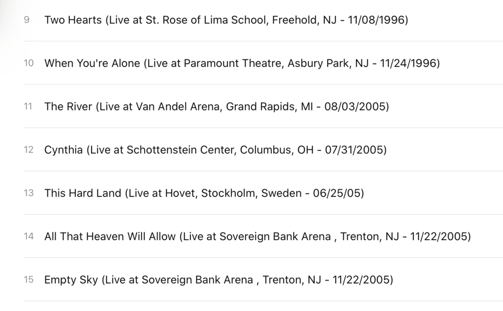 First Impressions: Bruce Springsteen – The Live Series: Stripped Down ...