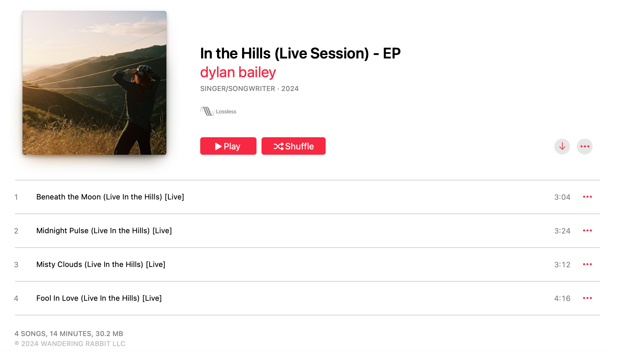 First Impressions: In the Hills (Live Session) by Dylan Bailey – The ...